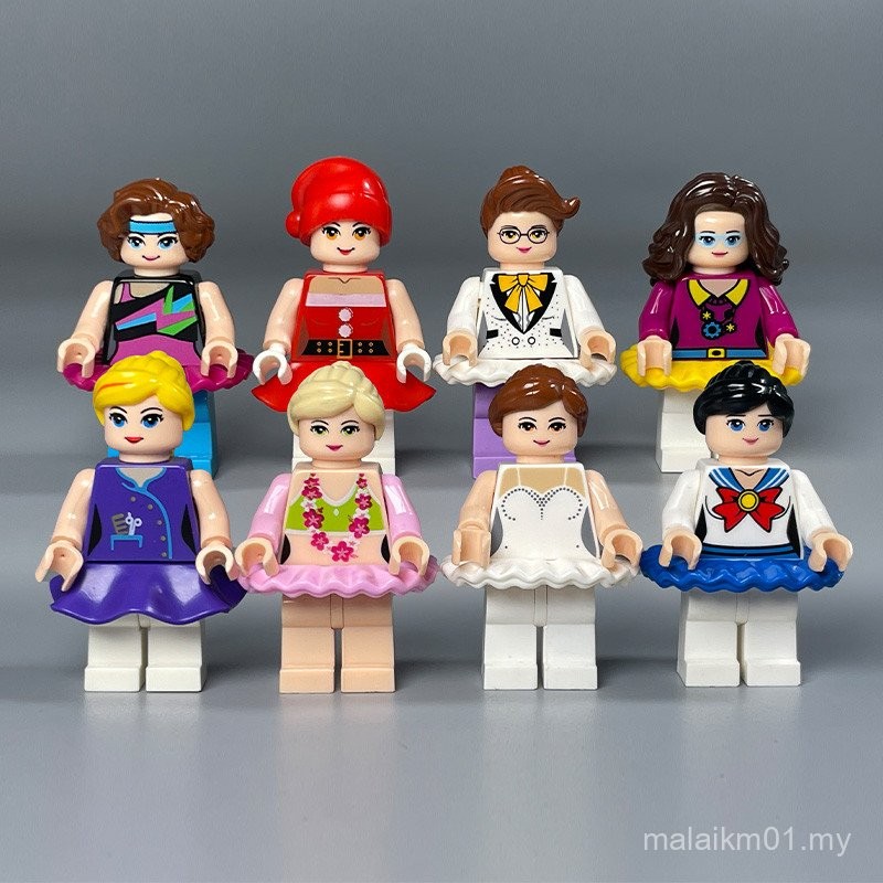 Domestic Small Particle Building Blocks Minifigures Girl Beauty Series ...