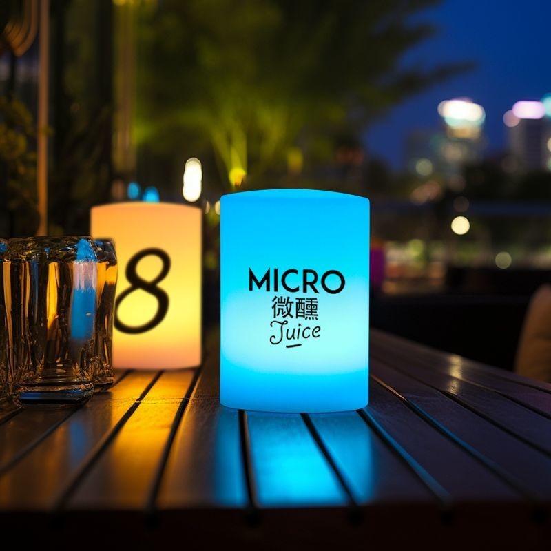 Bar Table Lamp Customized Rechargeable Clearing Bar Hotel Atmosphere ...
