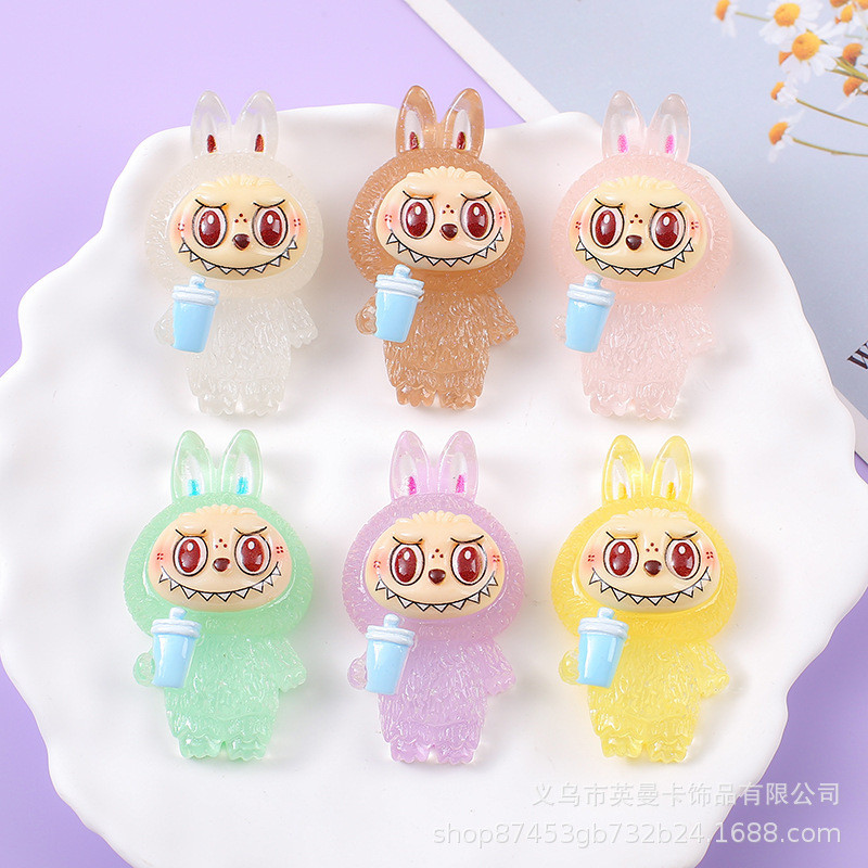 labubu phone case labubu casing labubu手机壳 Kain bercahaya besar kain ...