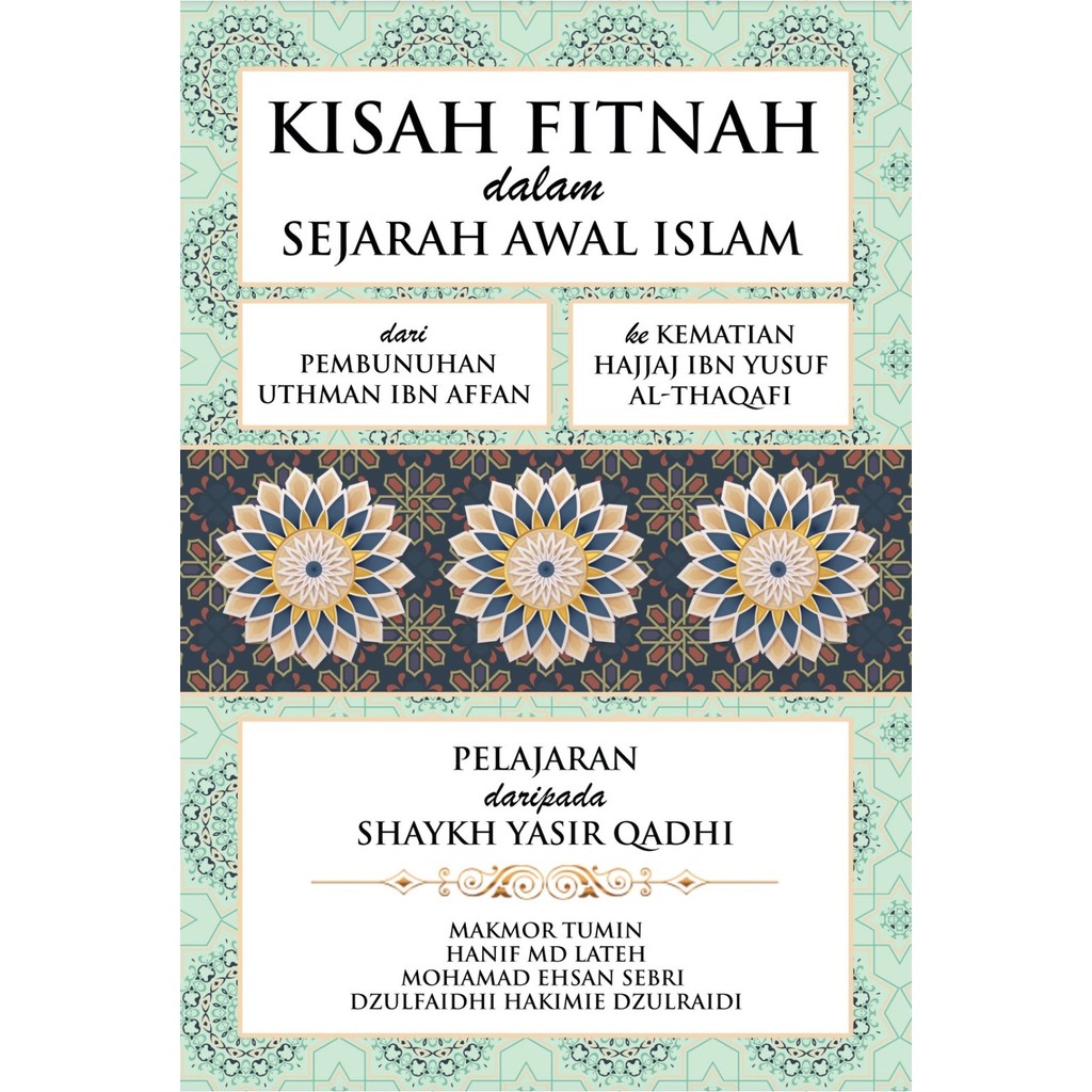 Kisah Fitnah dalam Sejarah Awal Islam (Makmor Tumin) | Shopee Malaysia
