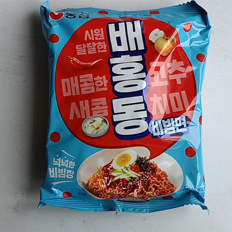 Korea Imported Instant Noodles Authentic Nongshim Korean Sweet Spicy ...