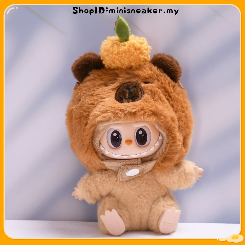 Labubu Clothes, Kapibubu Capybara Headgear, Suitable for labubu macaron ...