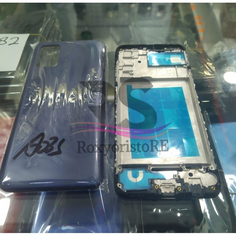 Backdoor + Middle bone Frame Samsung A03S Fullset | Shopee Malaysia