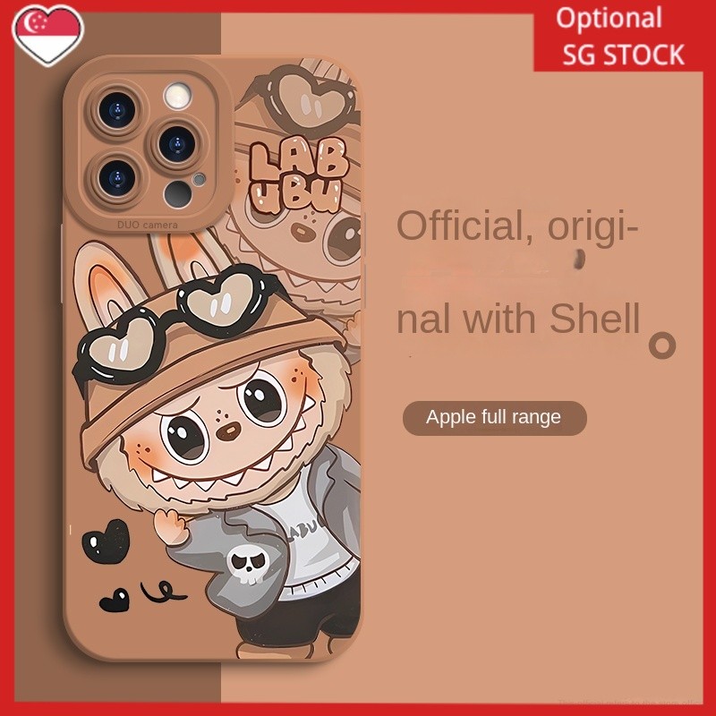 POPMART LABUBU iPhone Case Cute Cartoon iPhone 16/16 Pro Max/15 Pro Max ...