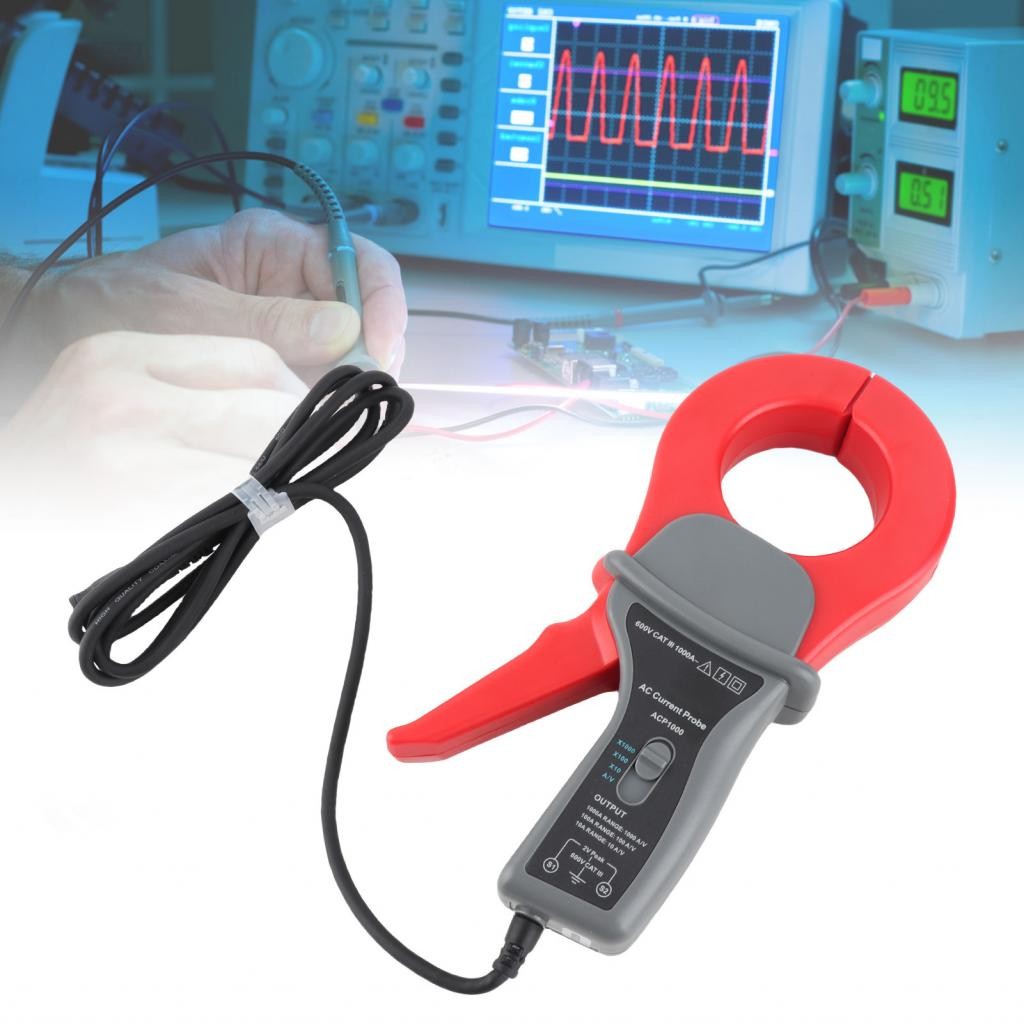 Yohooo ZIZEV Oscilloscope Ac Current Probe Cable Clamp Virtual Clip ...