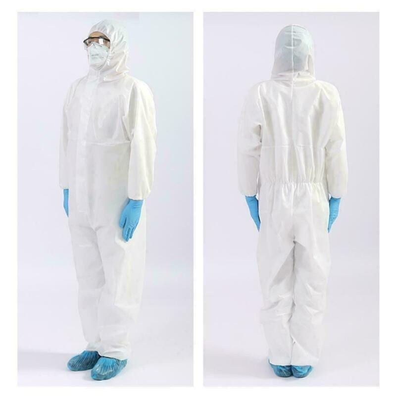 Cleanroom Disposable Jumpsuit Coverall PPE WHO KKM specification ...