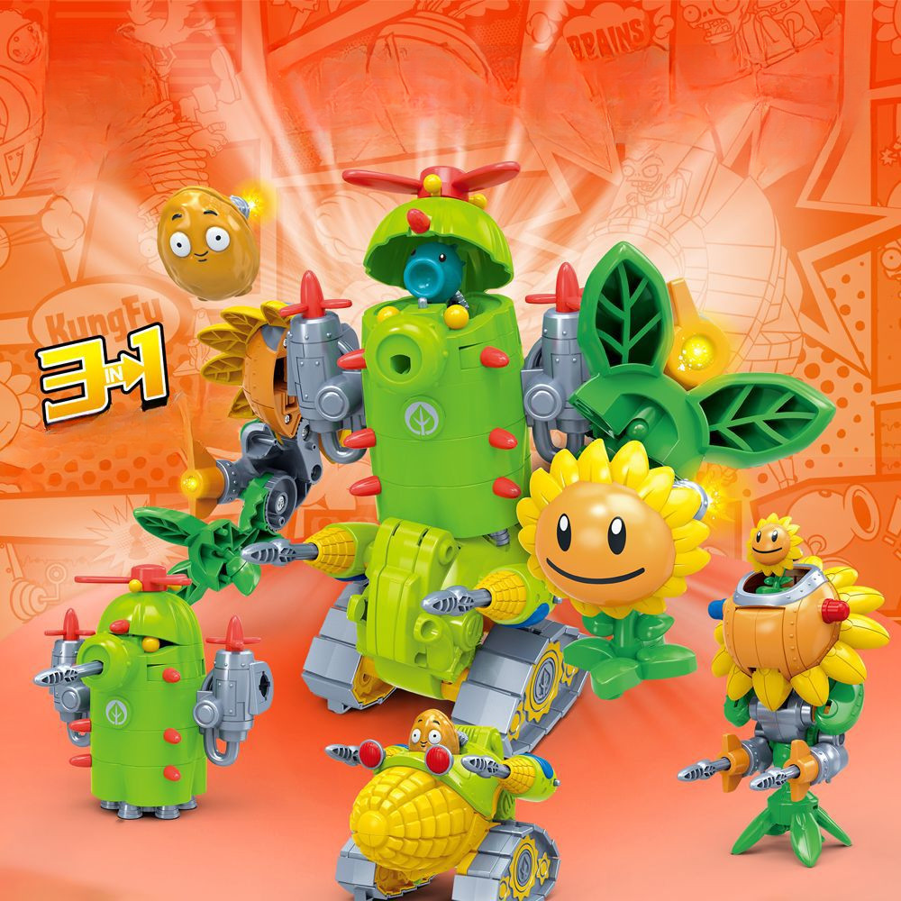 New Plants vs. Zombies, Children, Boys, Transformed Mech, Alloy, Racing ...