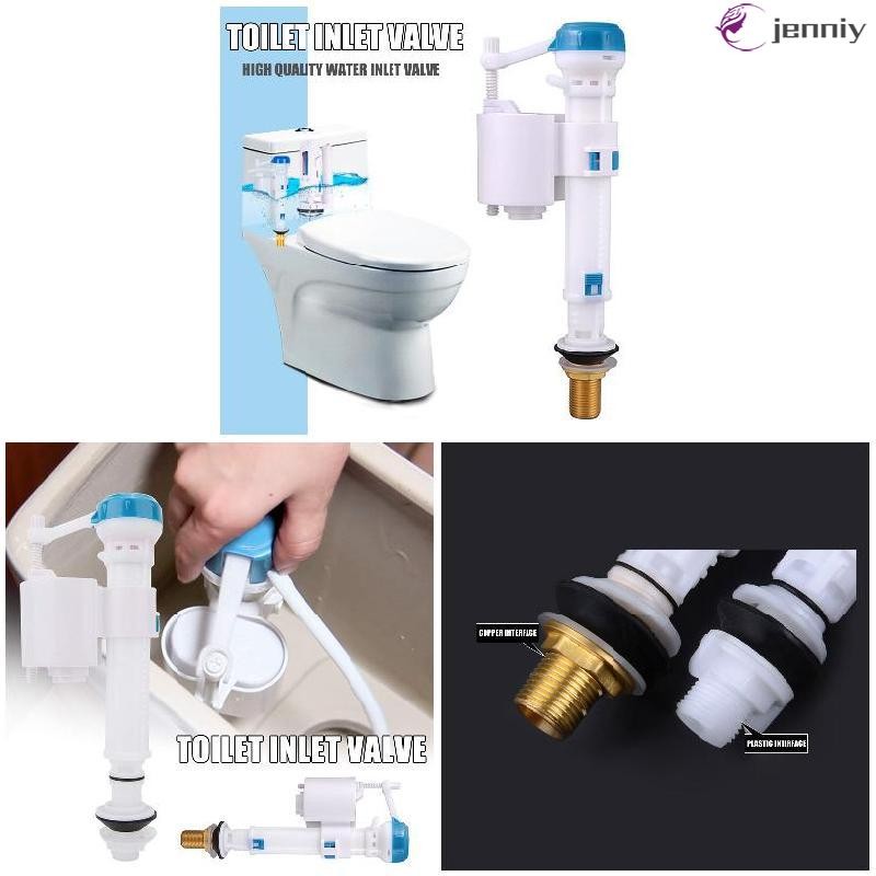 Adjustable Toilet Inlet Valve Flush Valves Toilet Cistern Flush Push ...