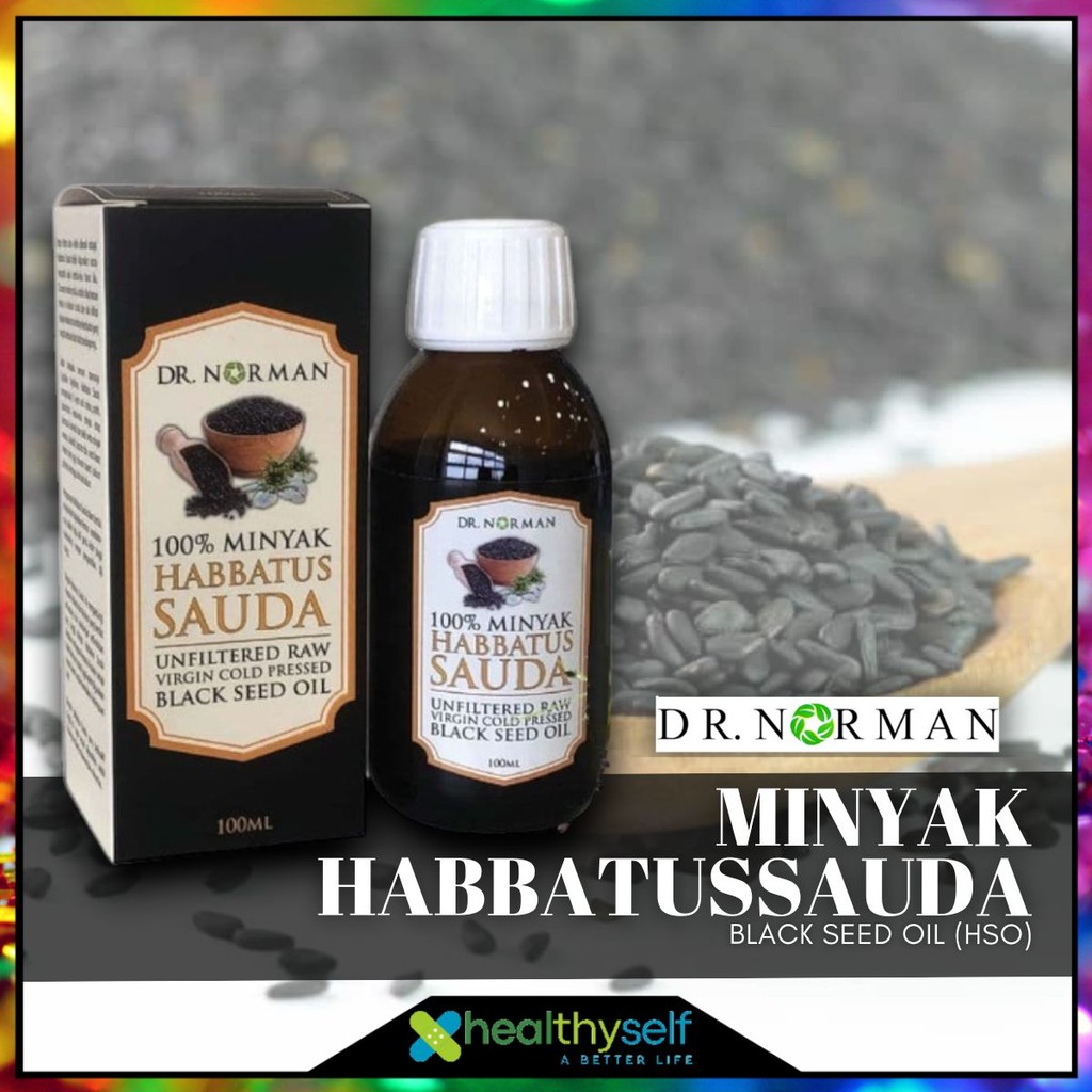 MINYAK HABBATUS SAUDA / ORIGINAL BLACK SEED OIL 100ML BY DR NORMAN ...