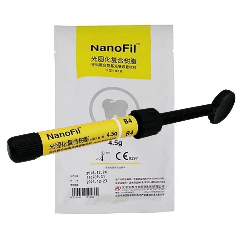4.5g/PCS Light Curing Flowable Composite Resin A1 A2 A3 A3.5 Dental ...