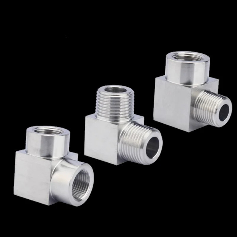 M8 M10 M12 M14 M16 M18 M20 Stainless Steel Elbow Adapter | Metric Male ...