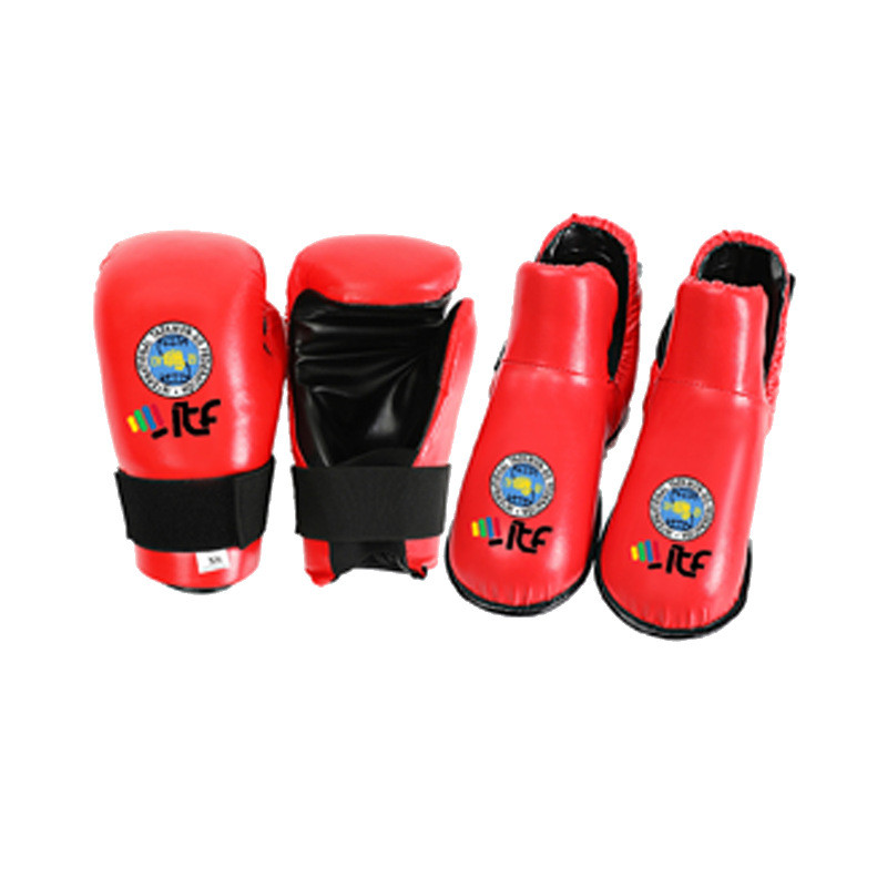 ITF Taekwondo Gloves Foot Gloves Boxing Gloves Children Adult ...