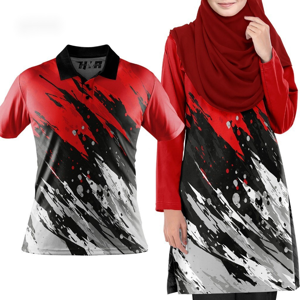 Muslimah T-shirt Jersey for Men and Women Muslimah Couple Set Jersey Mu ...