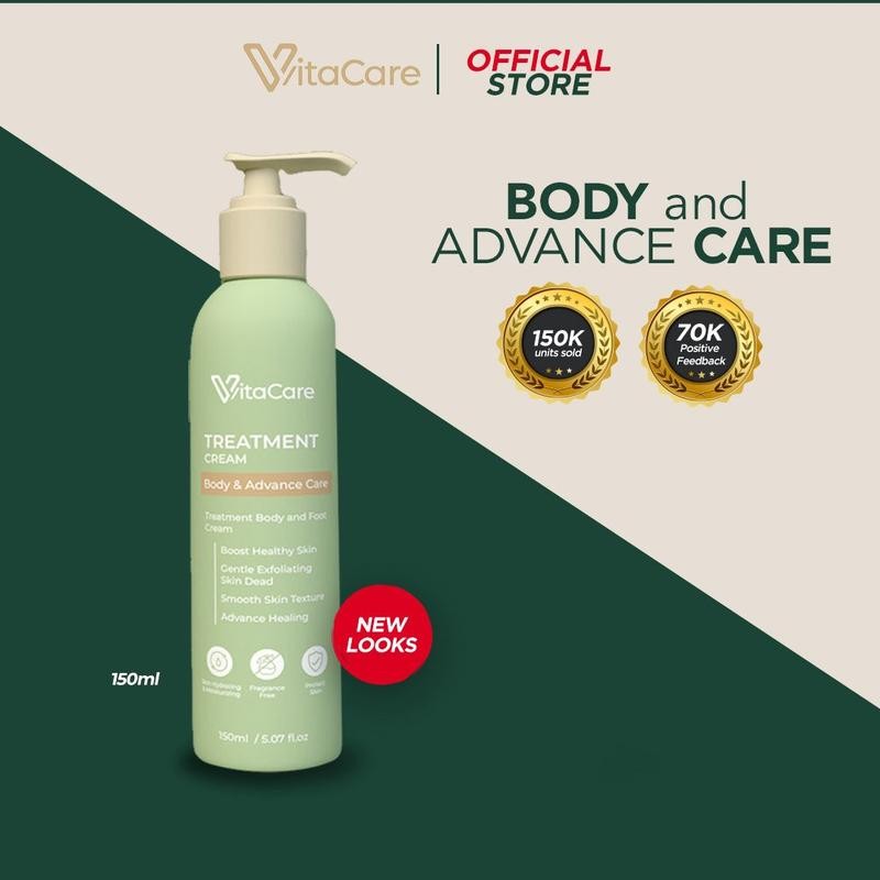 [Vitacare] 1 Bottle | Advance Body and Foot Cream (150ml) | Shopee Malaysia