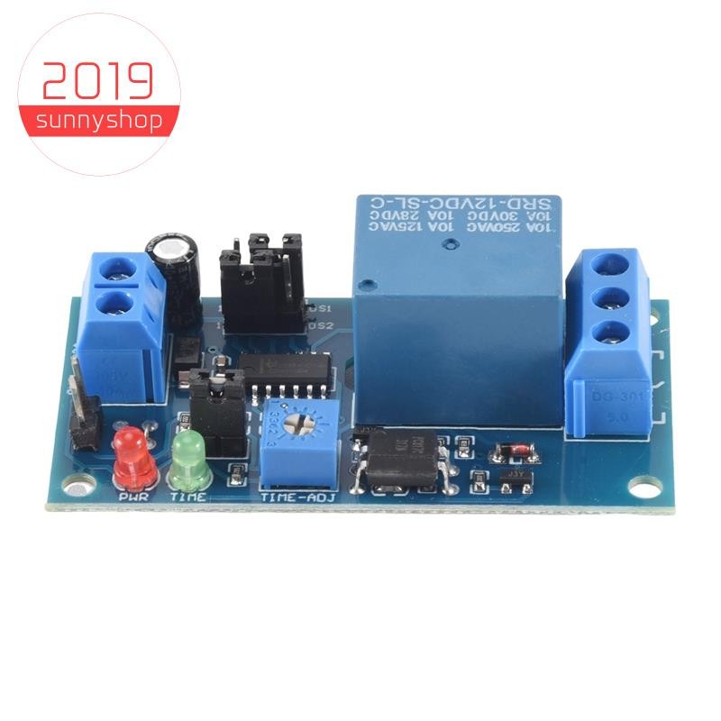 12V DC Delay Relay Delay Turn on / Delay Turn Off Switch Module with Timer | Shopee Malaysia