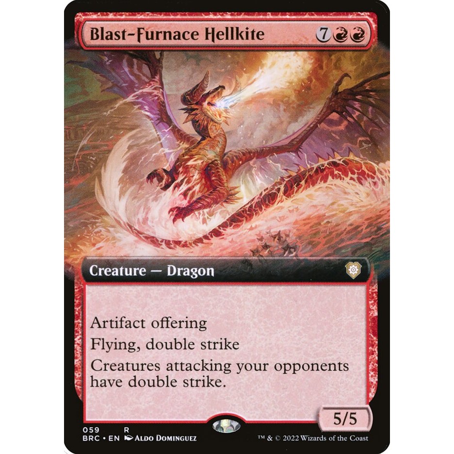 Magic The Gathering - The Brothers' War Commander - Blast-Furnace ...