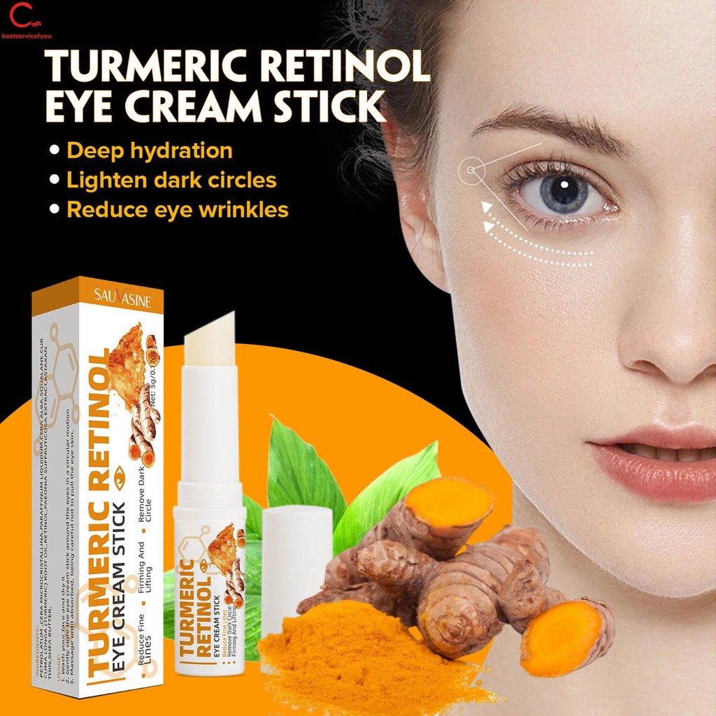 5g Deeply Hydrating Eye Balm Stick Under Eye Brightener & Glow Balm ...