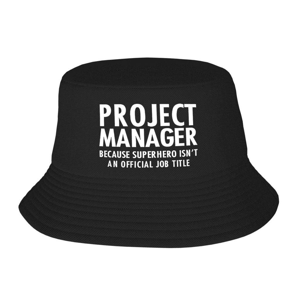 Project Manager Custom Design Bucket Hat | Shopee Malaysia