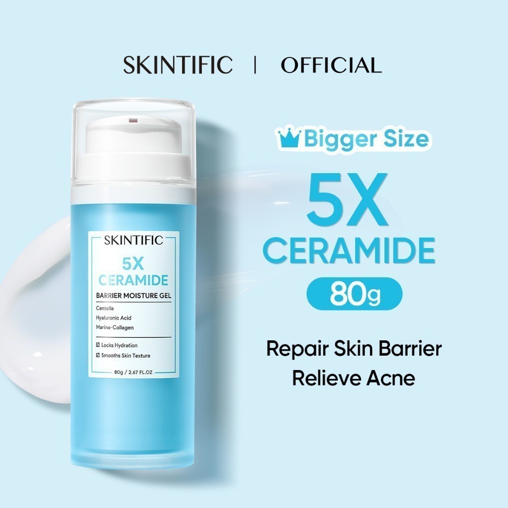 [Big Size] SKINTIFIC 5X Ceramide Barrier Moisture Cream Ceramide ...
