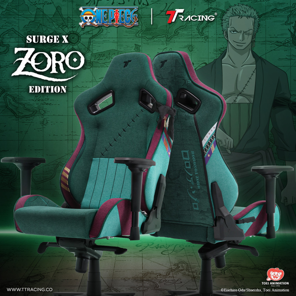 Surge Edition Zoro Ttracing X Air Threads Fabric Gaming Chair | One ...