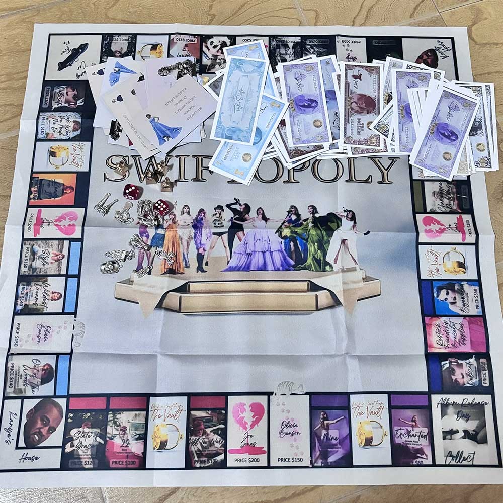 Monopoly Taylor Swift Party Game Board Game | Shopee Malaysia