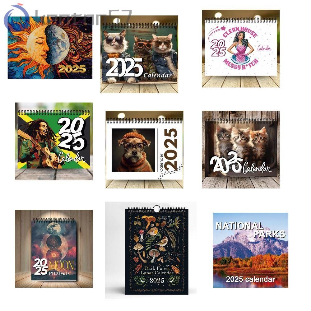 KENTON 2025 Calendar, Hanging 12 Month Wall Calendar, Daily Work ...