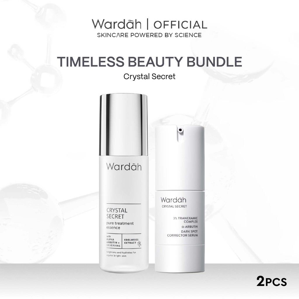 Wardah Timeless Beauty Bundle(Crystal Secret) | Shopee Malaysia