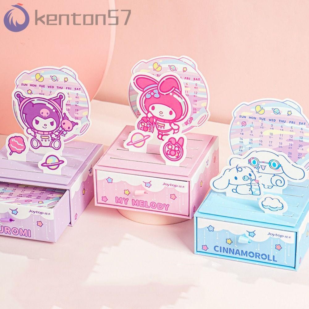 KENTON Cinamonroll Desk Calendar, Desktop Organizer Schedule Planner ...