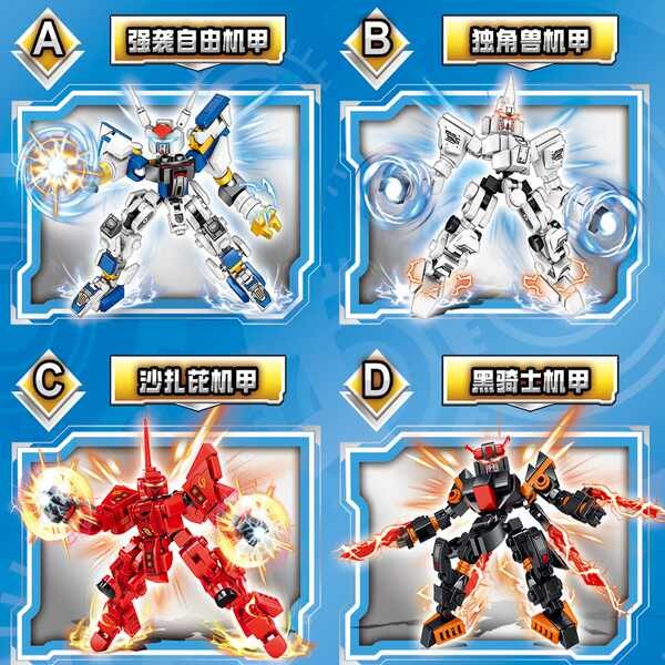 lego venom Kanak-kanak Baru Memasang Spider-Man Mecha Warrior Blok ...