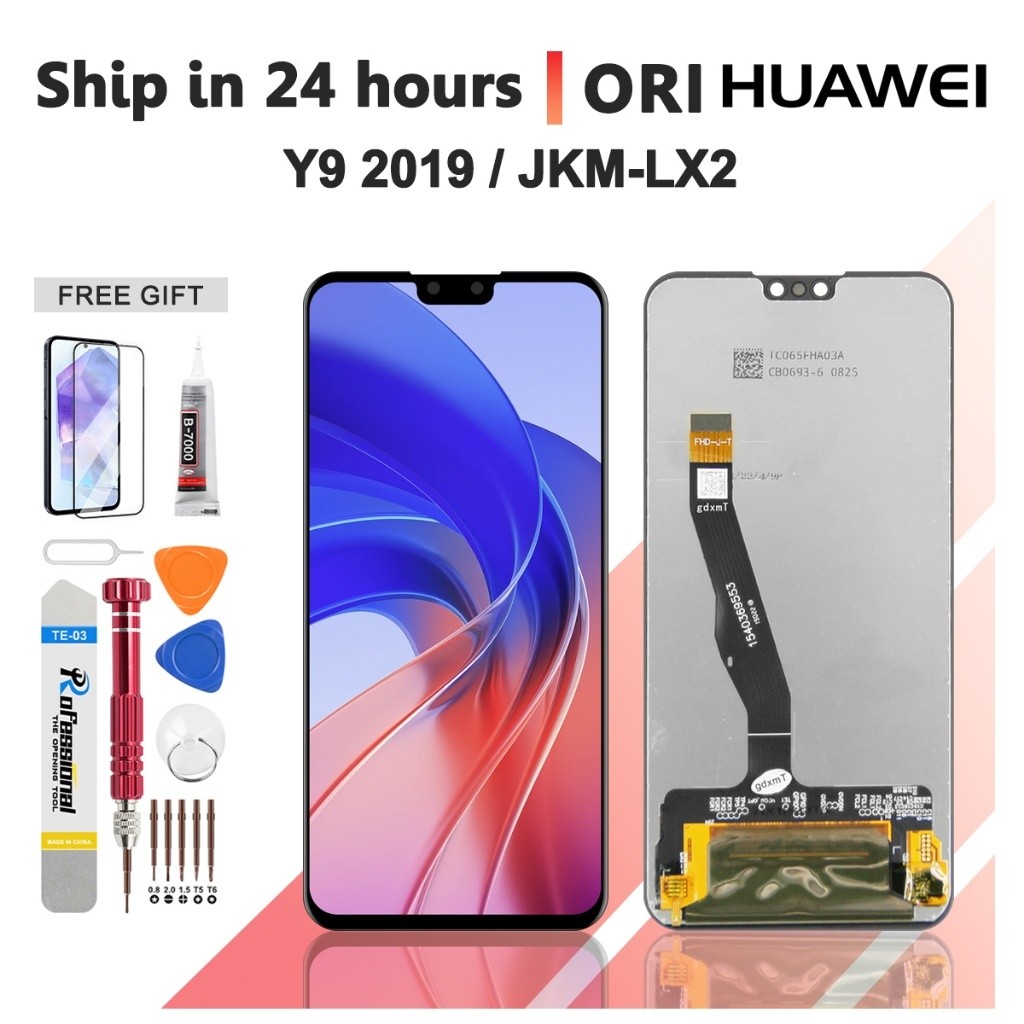 ORIGINAL LCD HUAWEI Y9 2019 JKM-TL00, JKM-AL00, JKM-AL00a, JKM-LX1, JKM ...