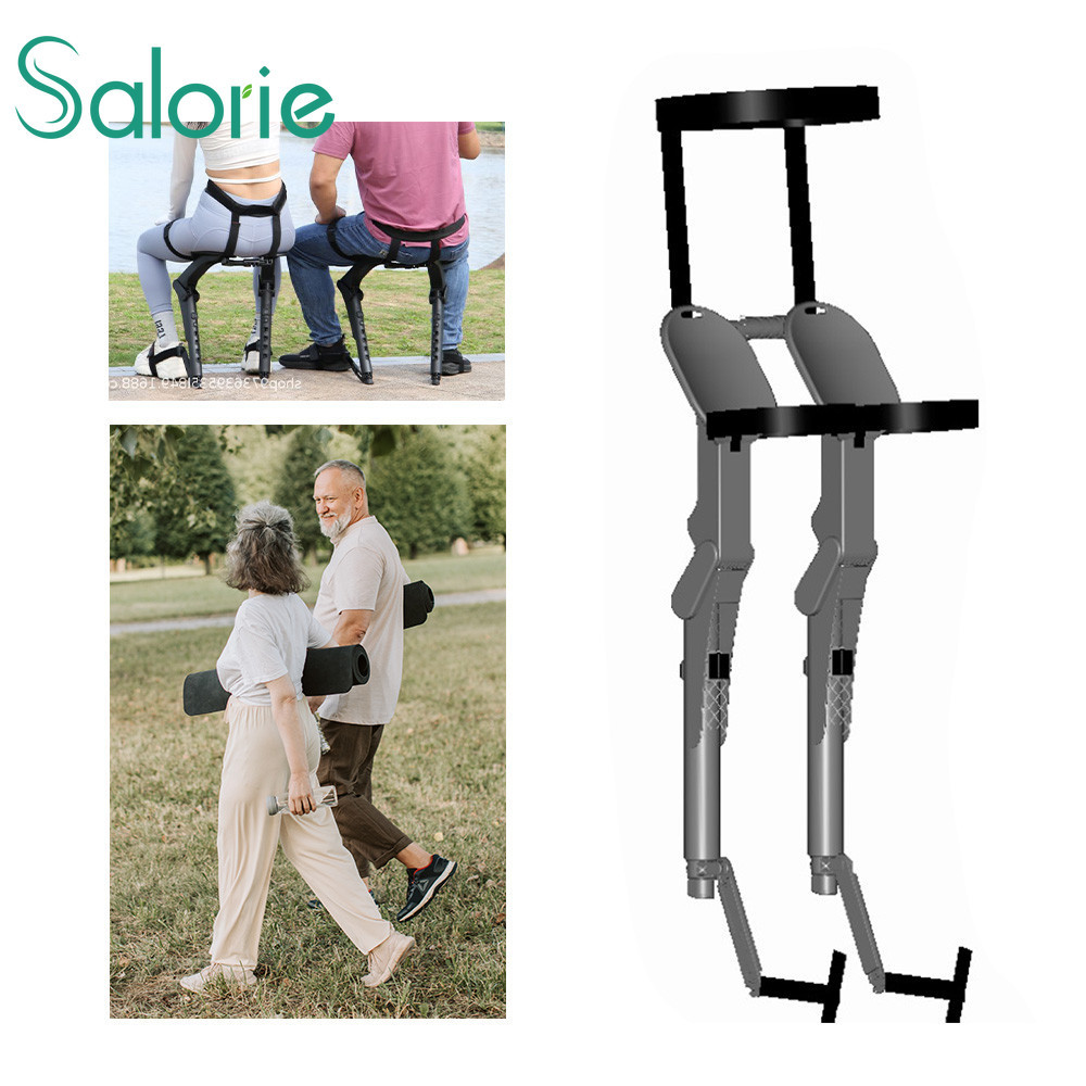 Invisible Chair Chairless Chair Wearable Leg Brace Portable Folding ...