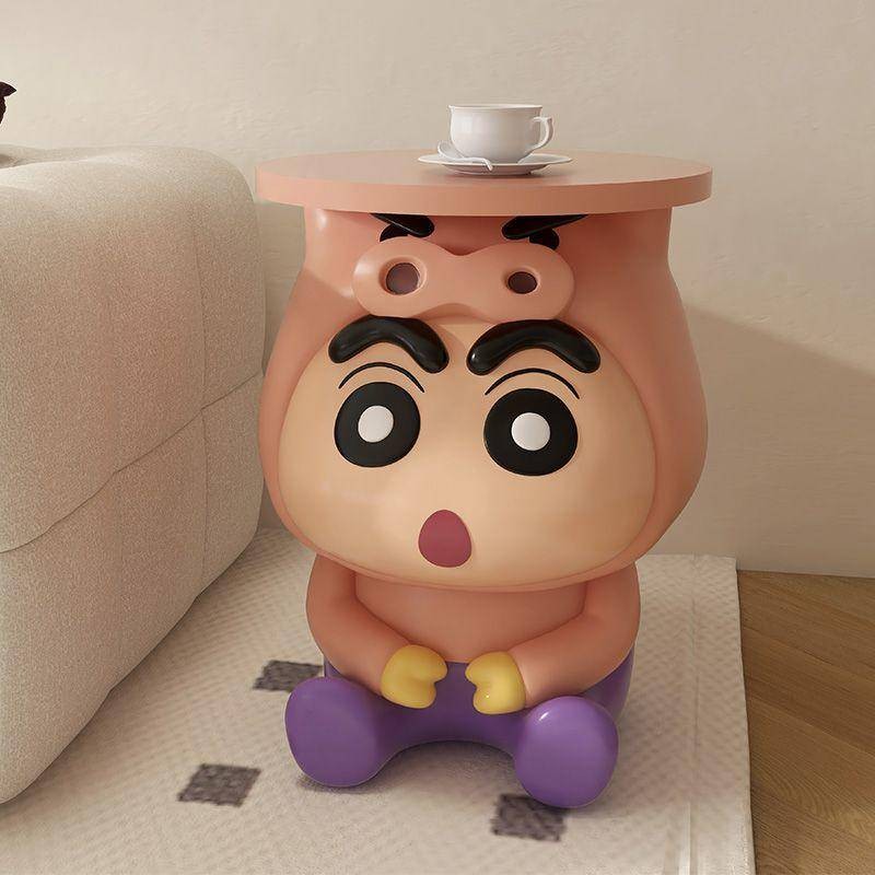 New Small Table Crayon Shin chan Edge Table Tea Table Removable Corner ...