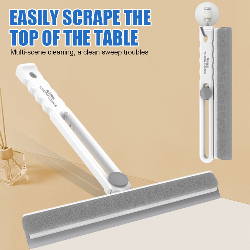 Shower Squeegee for Glass Doors, All-Purpose Silicone Scraper Cleaner ...