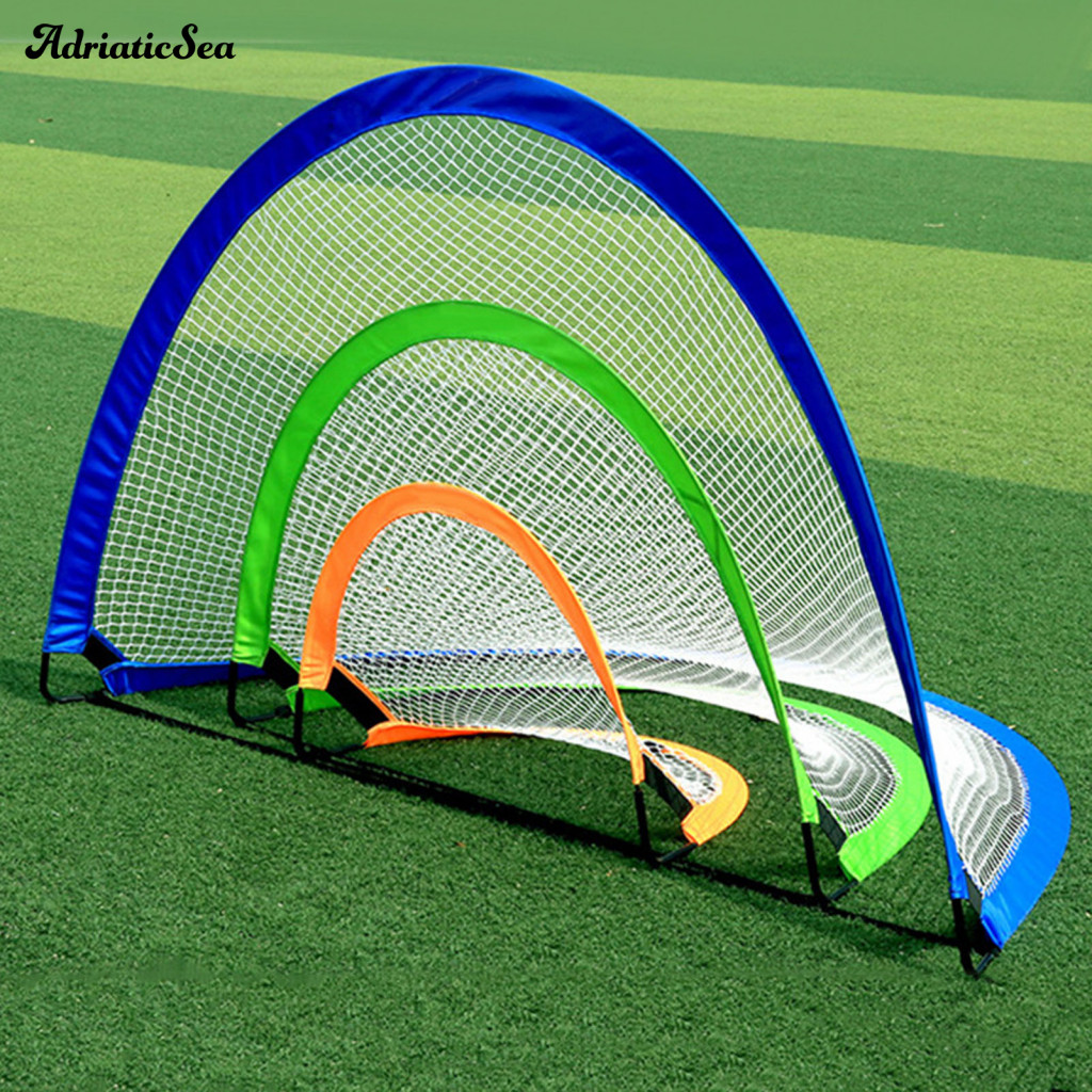 Adria- Removable Football Goal Movable Soccer Goal Net Foldable Soccer ...