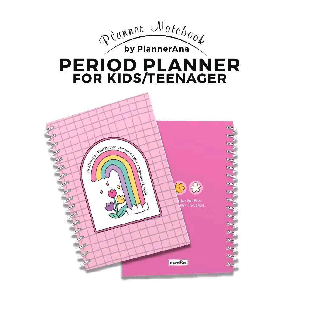 Period Planner 2025 Monthly Diary Cute Notebook Haid Pertamaku For ...