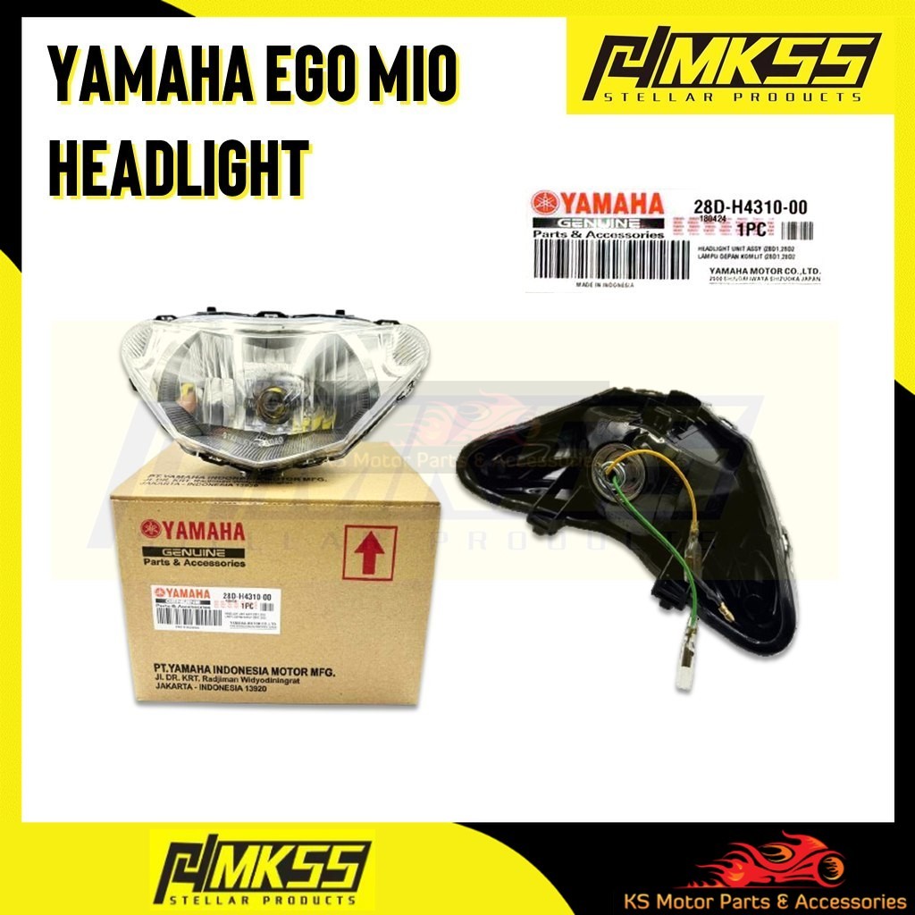 READY STOCK YAMAHA Stanley ORIGINAL MIO SPORTY HEADLIGHT ASSY ...