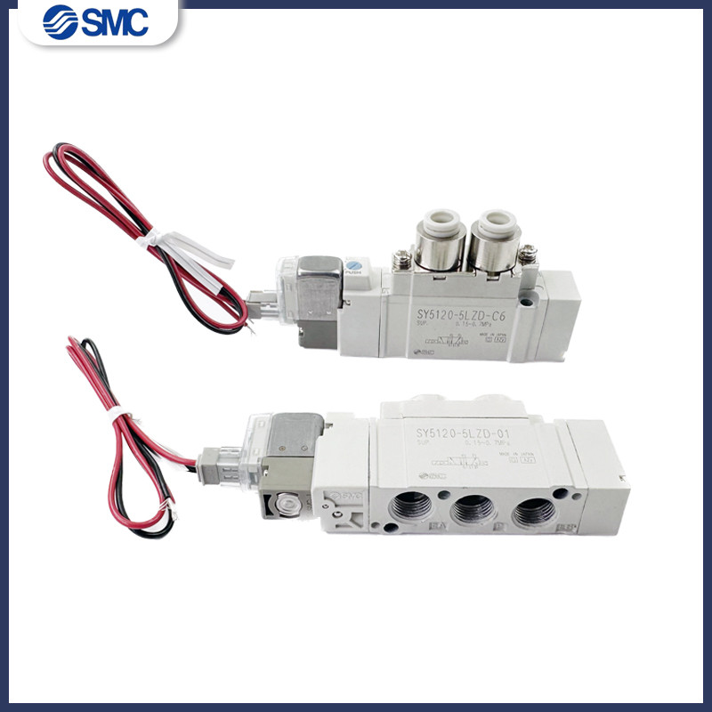 Sy5120 SY5220 SY5320 SY5420 SY5520-5LZ-5LD-5GZD-5GD-5G-5LZE-01 Solenoid Control Valve | Shopee ...