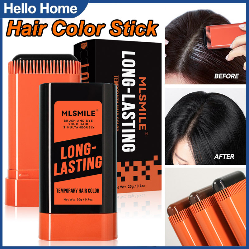 Hair Color Stick Disposable Hair Dye Comb Cover White Hair Safely Not ...