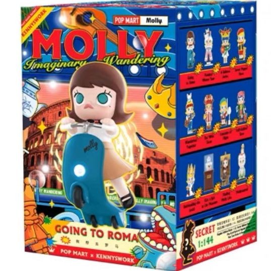 Pop mart digimon POPMART pop mart MOLLY Fantasy Stray Story Series ...