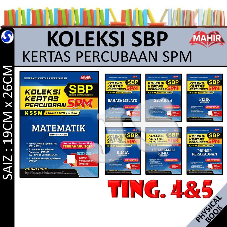 KOLEKSI KERTAS PERCUBAAN SPM SBP 2025 KSSM - KOLEKSI SBP | UJIAN AMALI KERTAS 3 | KERTAS MODEL ...