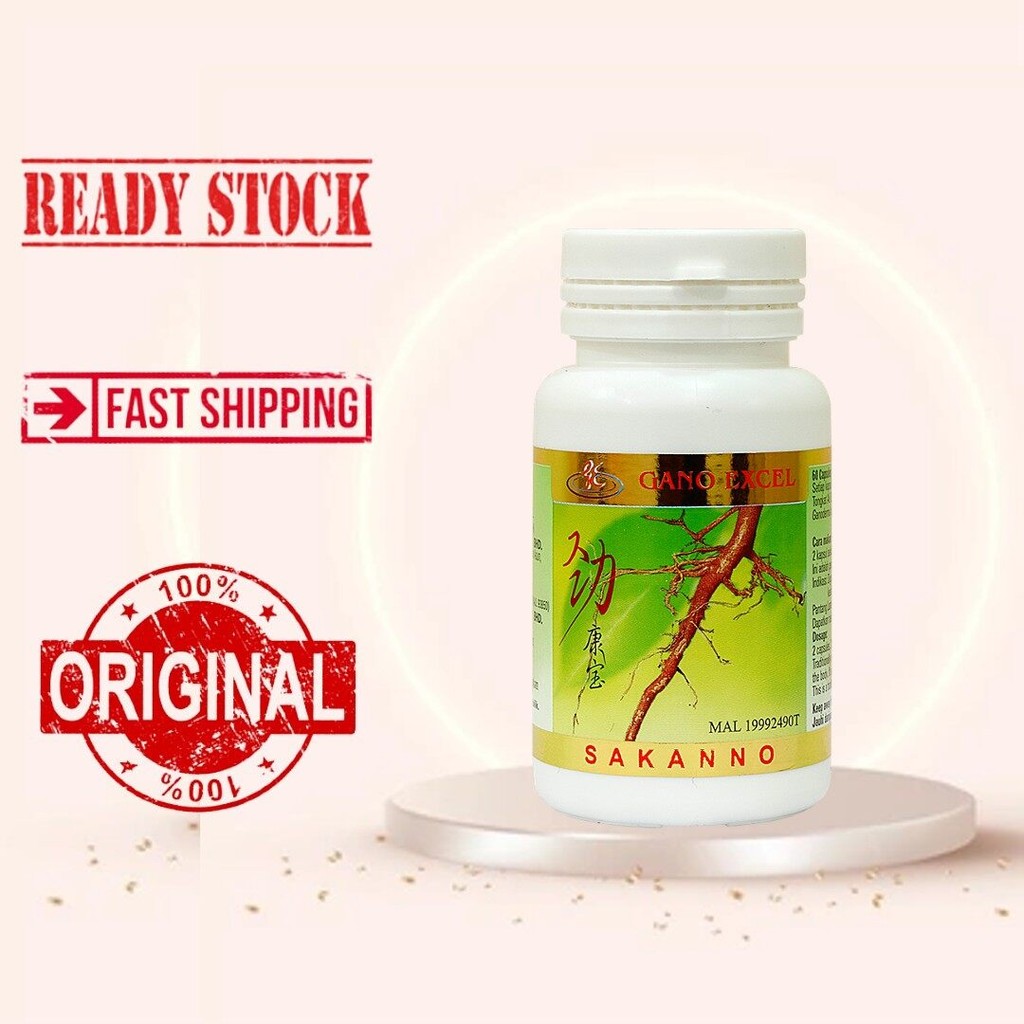 GANO EXCEL SAKANNO (60 CAPS) | Shopee Malaysia