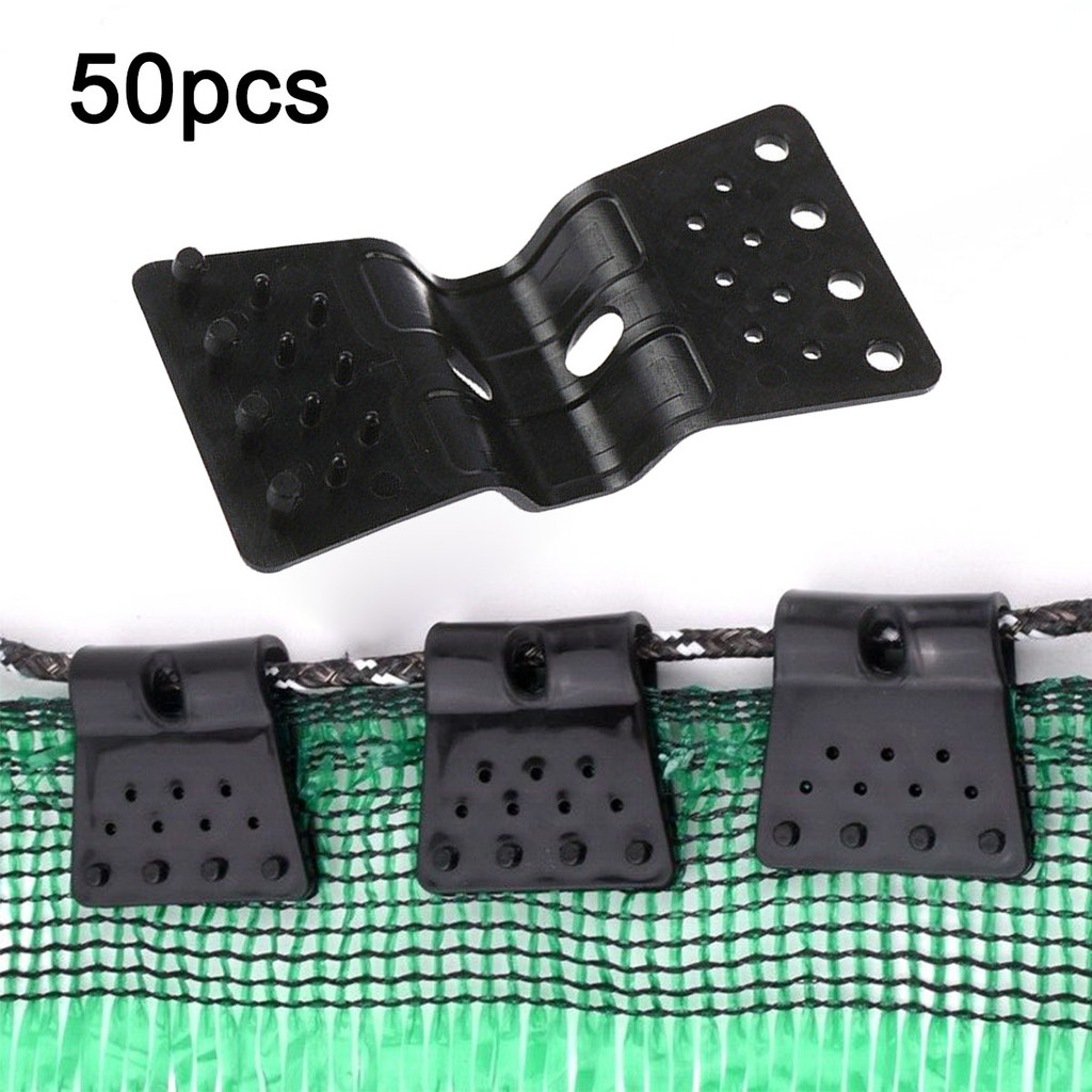 50Pcs Sun Shade Net Clips Butterfly Type Outdoor Greenhouse Film Clip ...