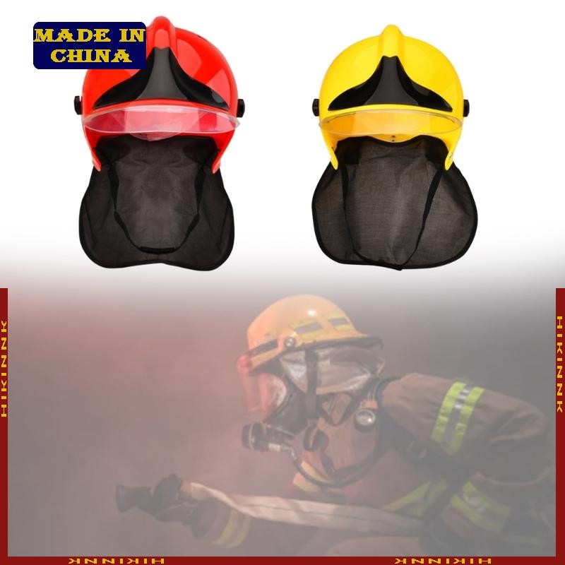HIk Halloween Firefighter Cosplay Helmet Fireman Chief Hat Kids Toy ...