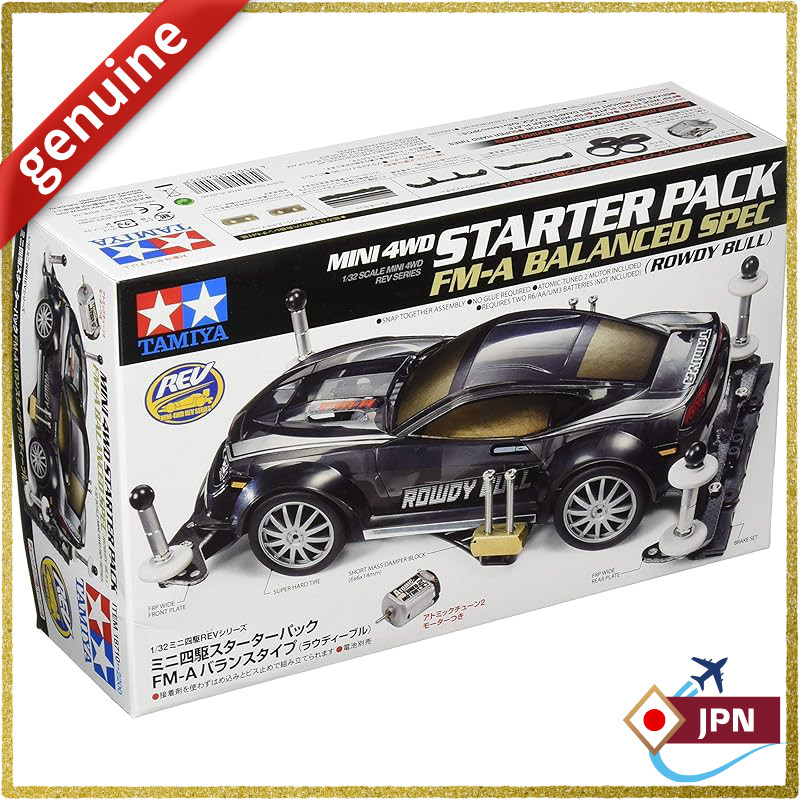 TAMIYA Mini 4WD REV Series No. 10 Starter Pack FM-A Balance Type (Roudy ...