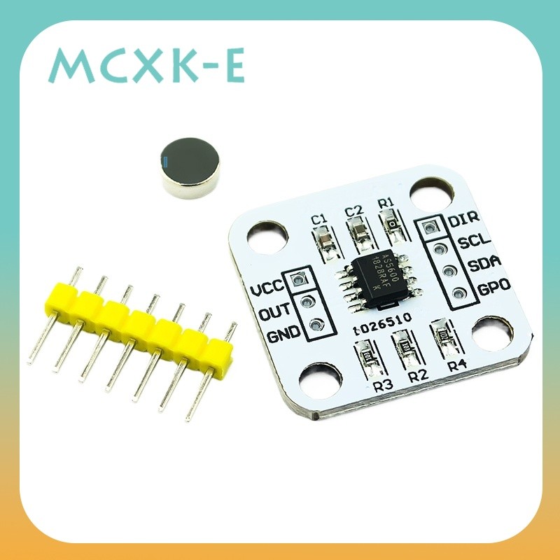 AS5600 Magnetic Encoder Magnetic Induction Angle Measurement Sensor ...
