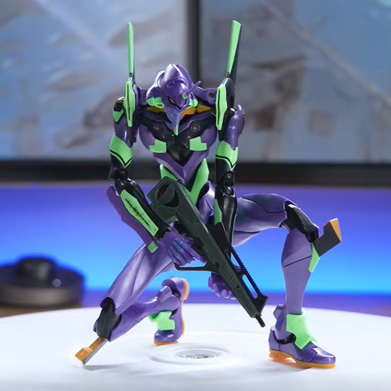 EVA No. 1 Machine Hand-Made Pluco Neon Genesis Evangelion Building ...