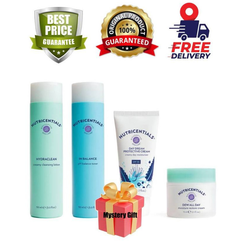Nu Skin Nuskin Nutricentials Bioadaptive Skin Care® Pack (NORMAL TO DRY ...