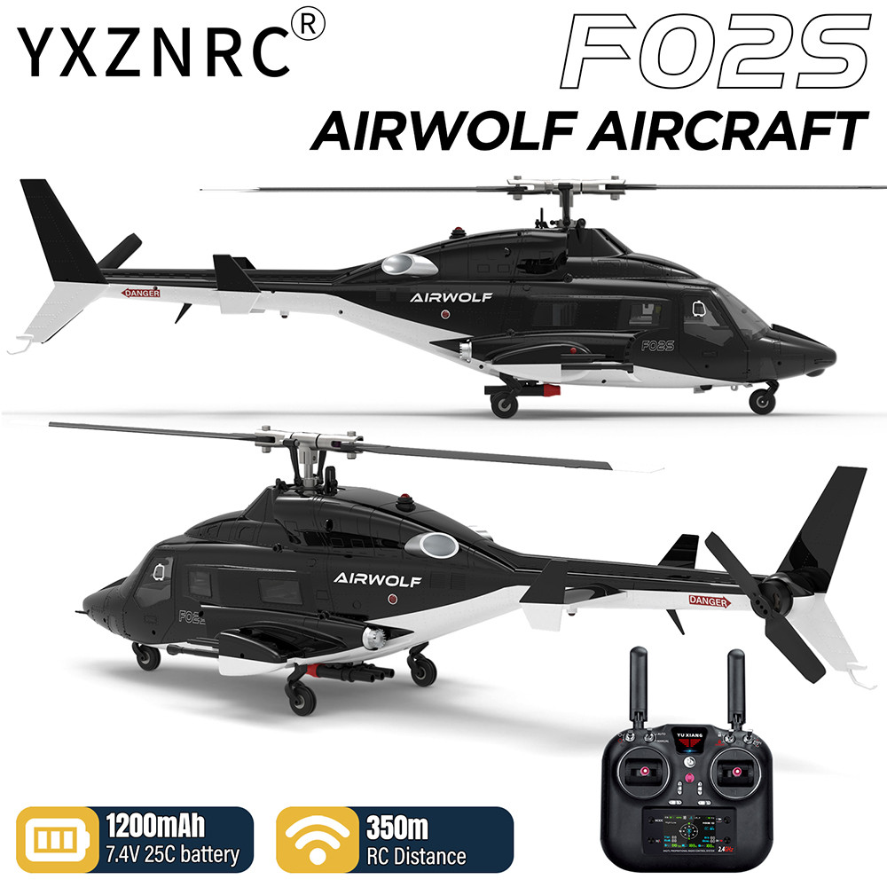 Yuxiang F02S Flying Wolf Armed Helicopter GPS Intelligent Satellite ...