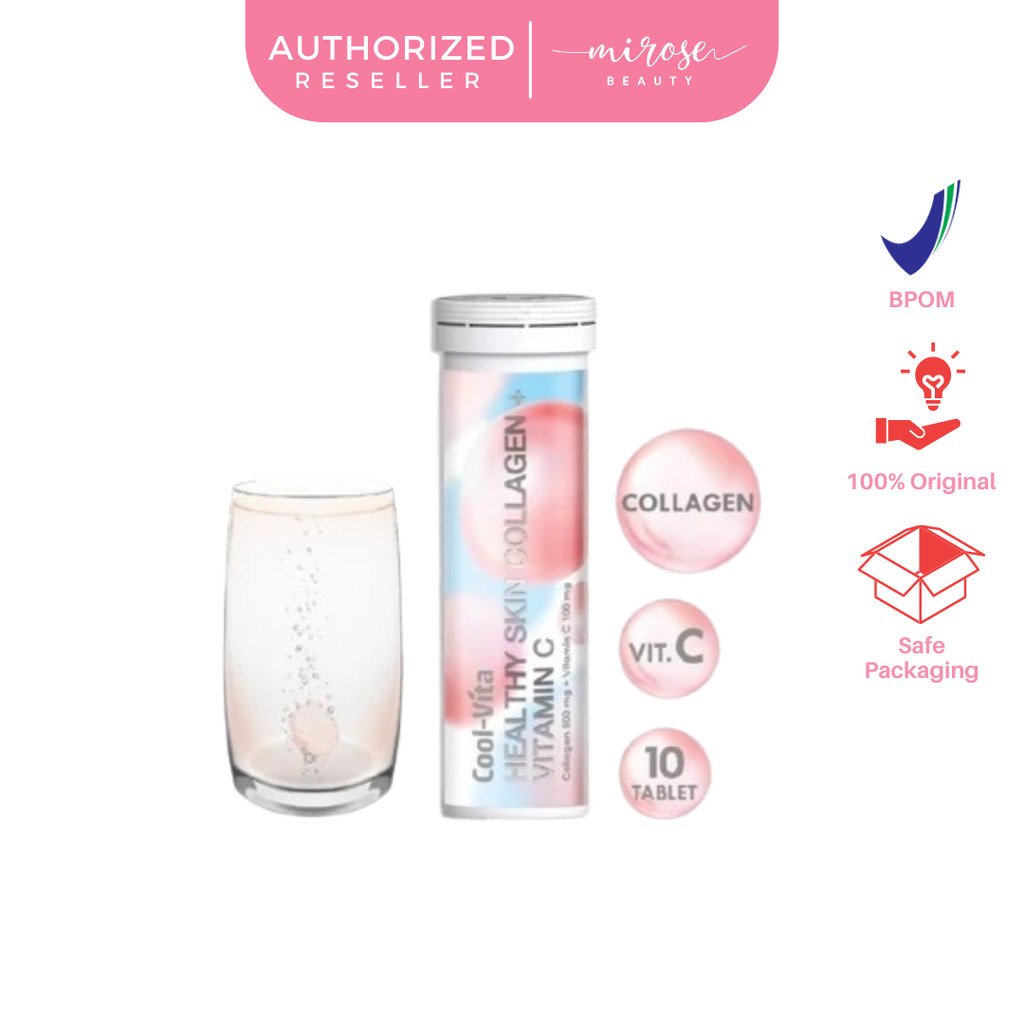 Coolvita Collagen Effervescent Tablets - Collagen Soluble Tablets with ...