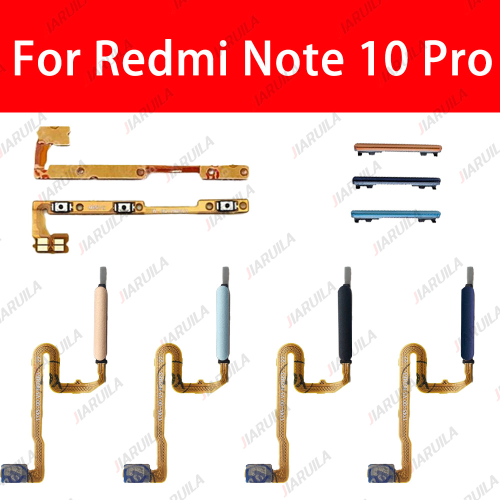 For Redmi Note 10 Pro Fingerprint Sensor Scanner Touch ID Connect ...